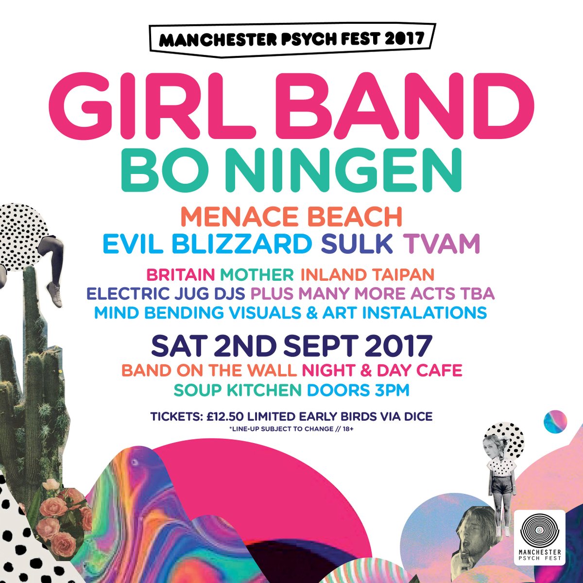 MANCHESTER PSYCH FEST THIS SEPTEMBER – GIRL BAND TO HEADLINE – LINE-UP ...