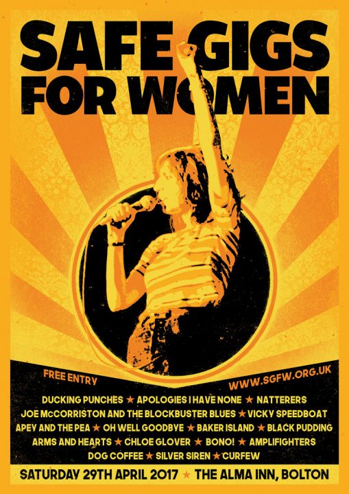SAFE GIGS FOR WOMEN ANNOUNCE FIRST NORTHERN EVENT LINE-UP : Silent Radio
