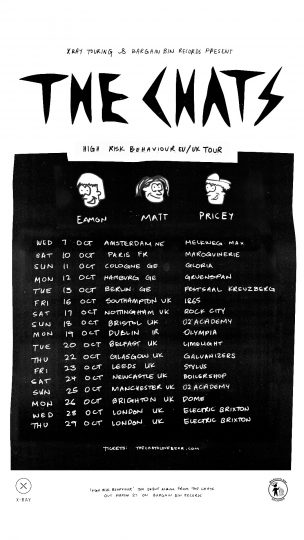 THE CHATS REVEAL ANIMATED VIDEO FOR ‘DRUNK AND DISORDERLY’ : Silent Radio