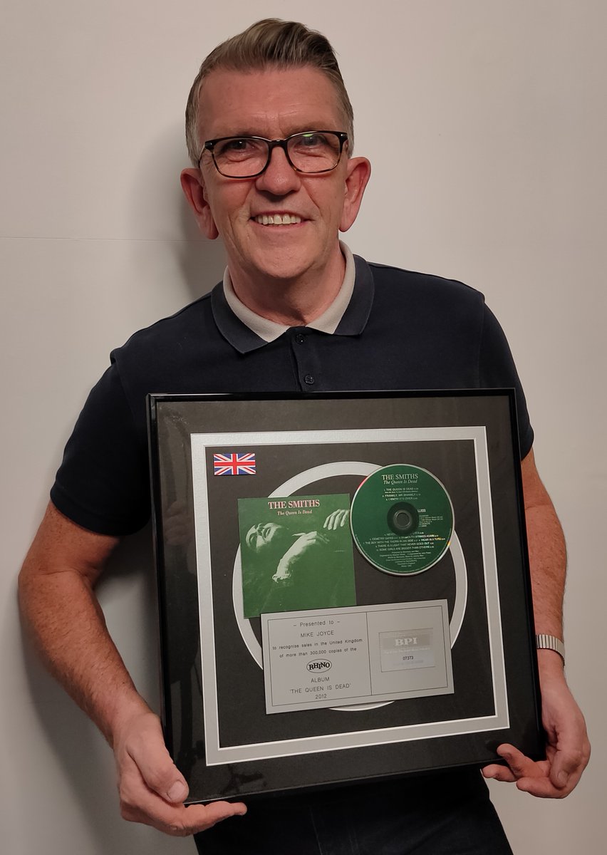 MIKE JOYCE ANNOUNCES RAFFLE OF PLATINUM DISC TO SUPPORT BACK ON TRACK ...